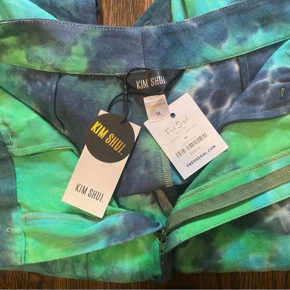 Kim Shui | Pants & Jumpsuits | Kim Shui Studio Blue Tie Dye Pants ...